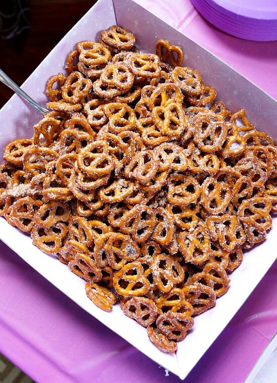 Cinnamon Sugar Pretzels
