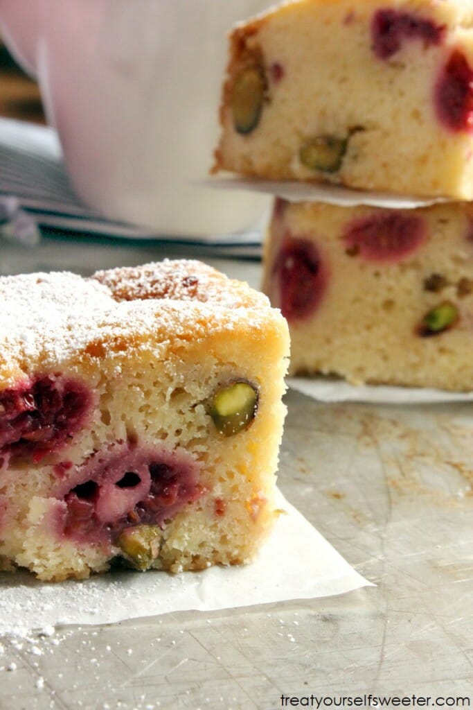 Impressive White Chocolate Raspberry and Pistachio Cake Recipe
