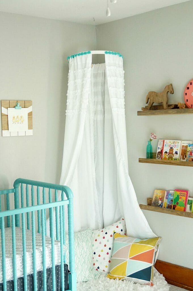 Easy DIY No Sew Children's Canopy