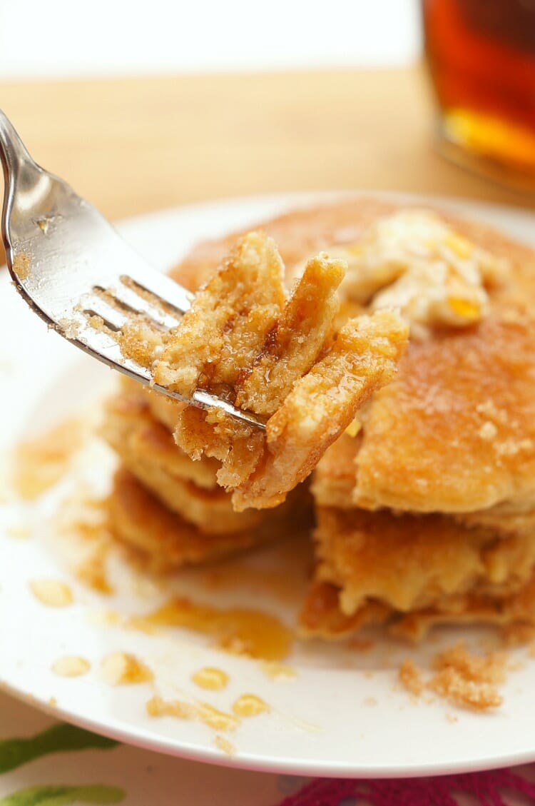Snickerdoodle Pancakes for Perfect Weekend Brunch