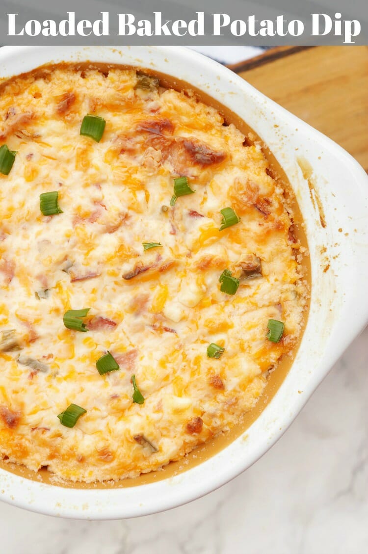 Hot Loaded Baked Potato Dip Recipe: The Perfect Game Day Dip
