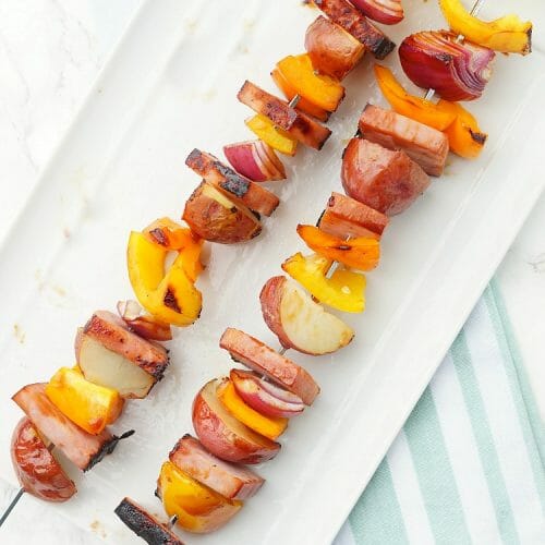 Grilled BBQ Ham Kabobs: A Twist on Traditional Easter Ham