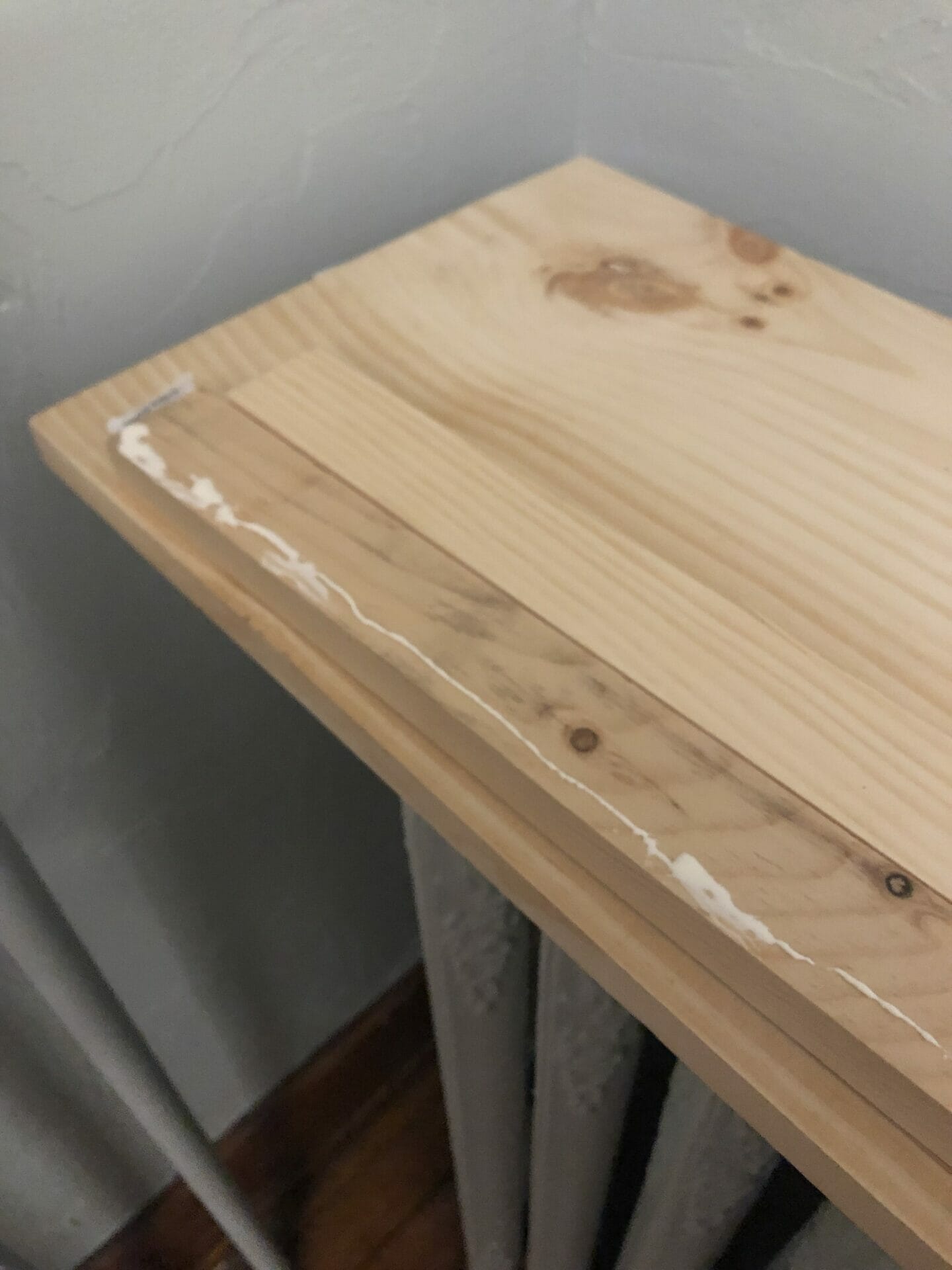 DIY Radiator Cover Shelf | DIY Floating Radiator Shelf