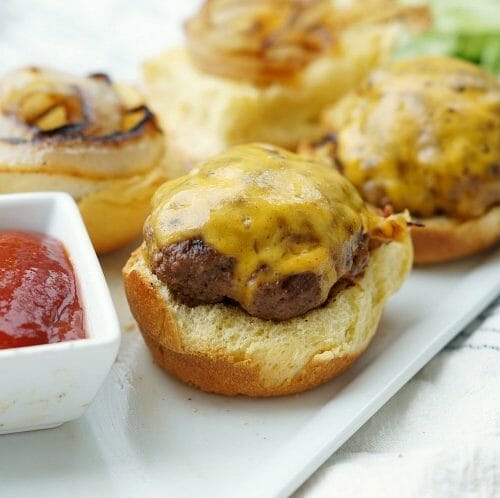 Grilled Cheeseburger Sliders Recipe: Perfect Mini Burgers