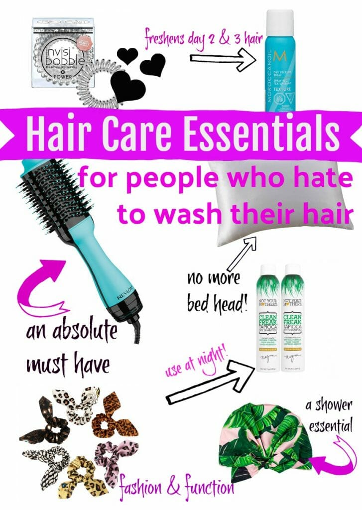 Hair Care Essentials for Minimal Washing