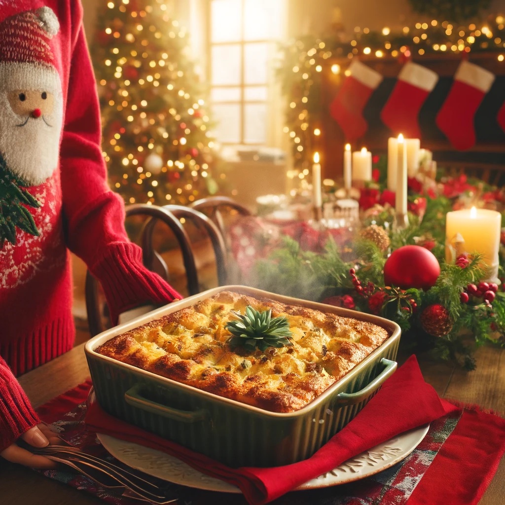 Ham and Asparagus Strata Recipe | Breakfast Casserole