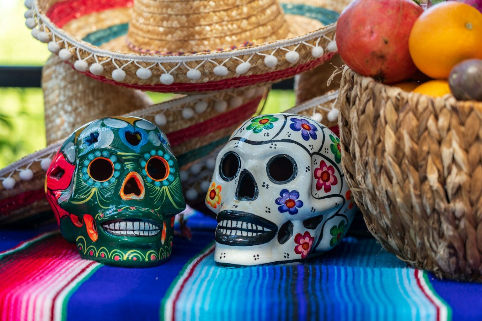 DIY Painted Sugar Skull Mask | Day of the Dead Craft Idea