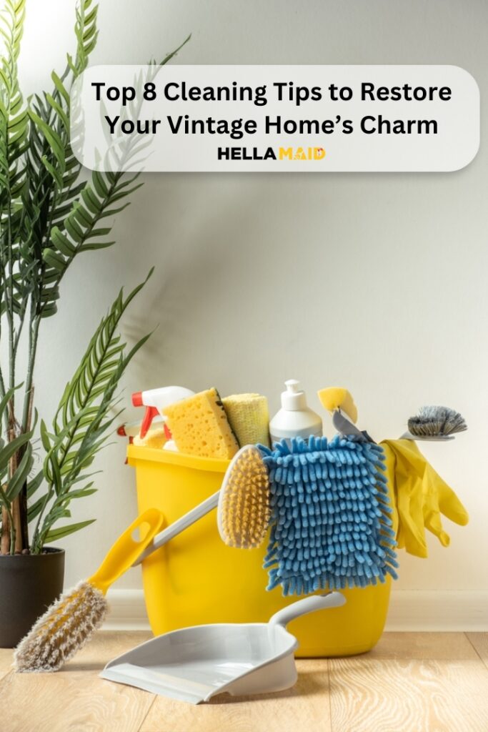 Cleaning Tips to Restore Your Vintage Home's Timeless Charm