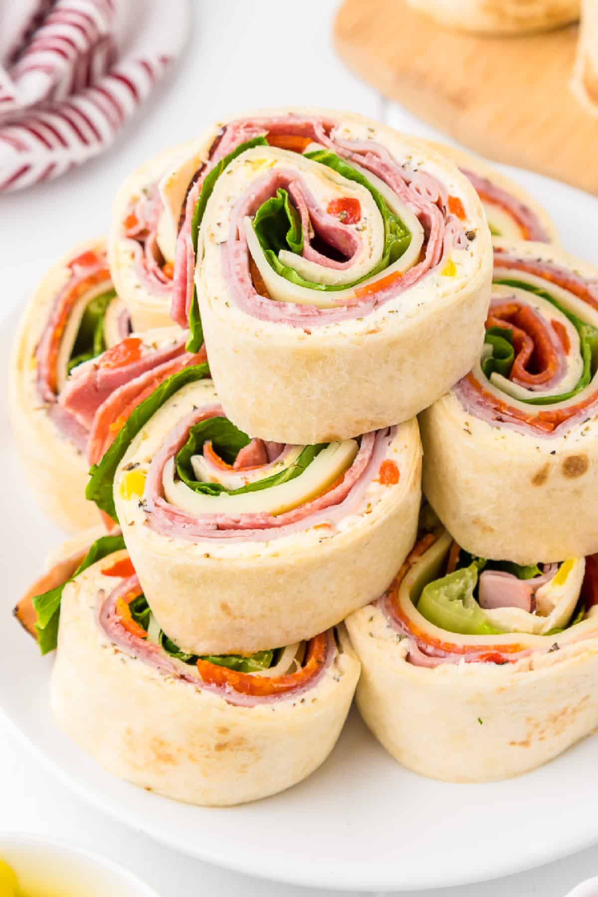 Pinwheel Appetizers for Superbowl: Game Day Treats